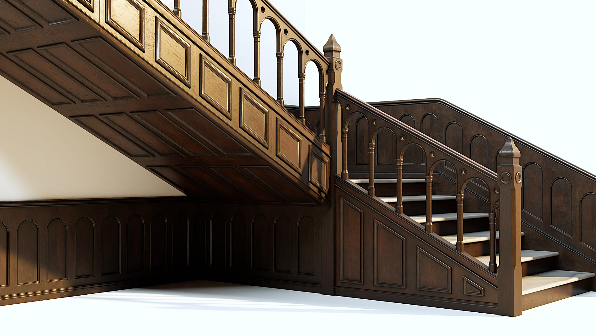 Staircase Standard Modular Asset 3D Model - TurboSquid 2307041