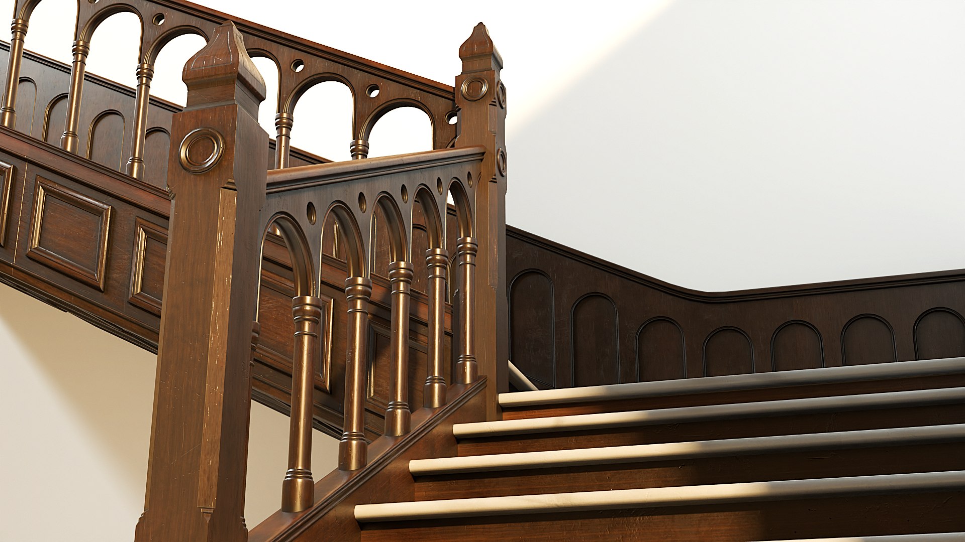 Staircase Standard Modular Asset 3D Model - TurboSquid 2307041