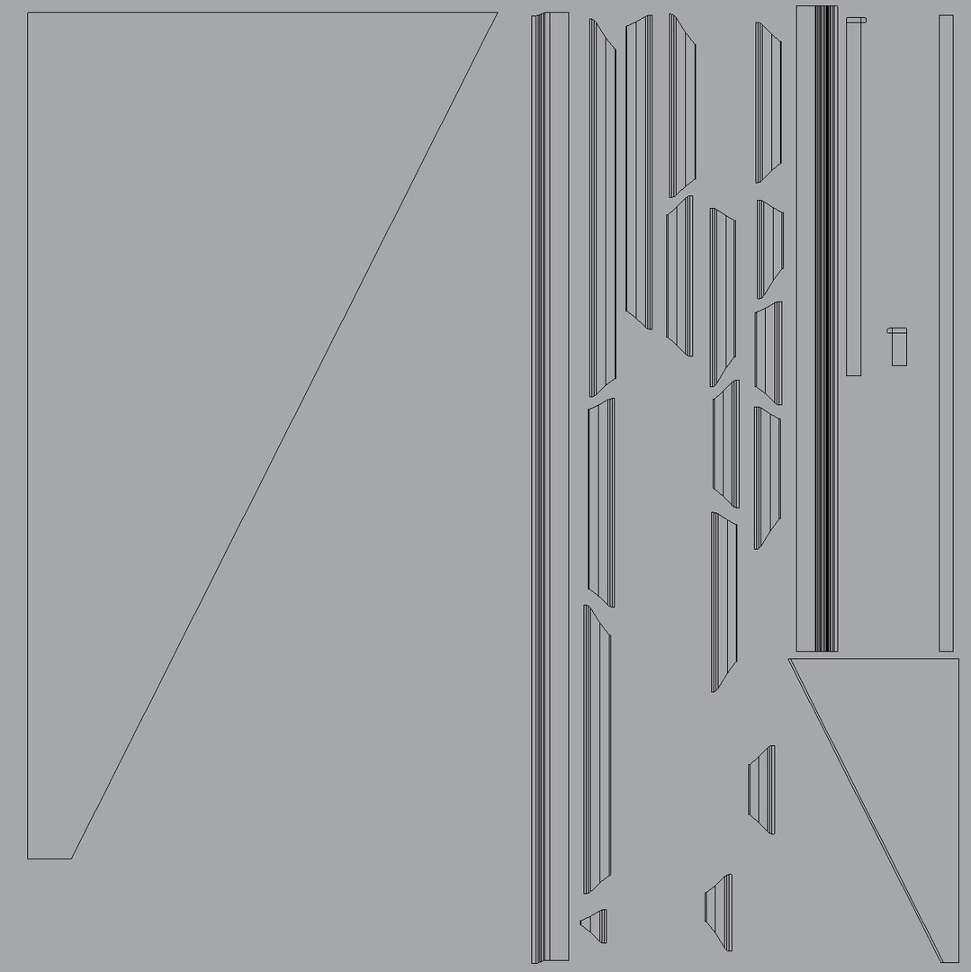 Staircase Standard Modular Asset 3D Model - TurboSquid 2307041