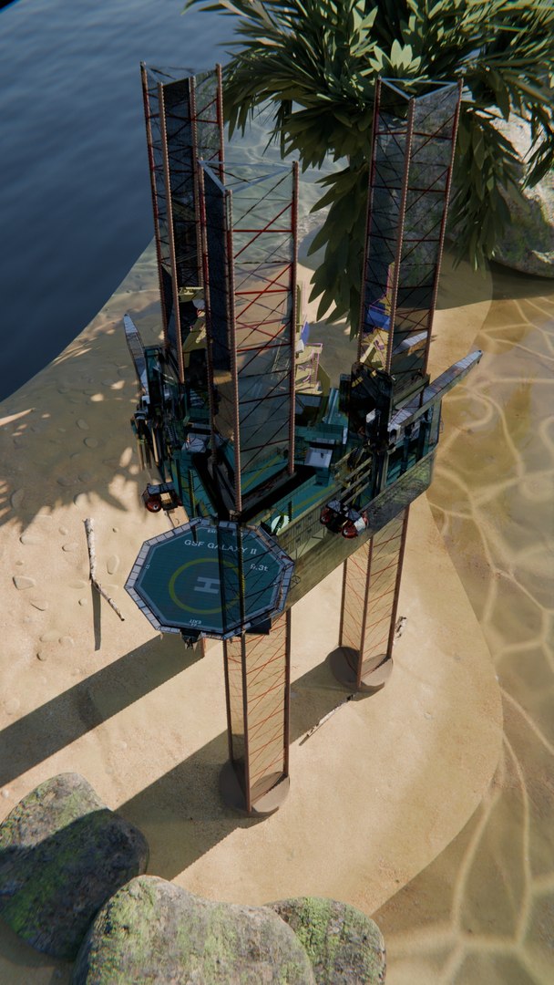 3D High-Quality Liftboat 3D Model - TurboSquid 2241813