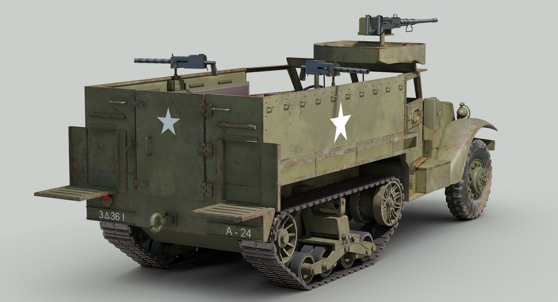 Max Ww2 M3 Half Track