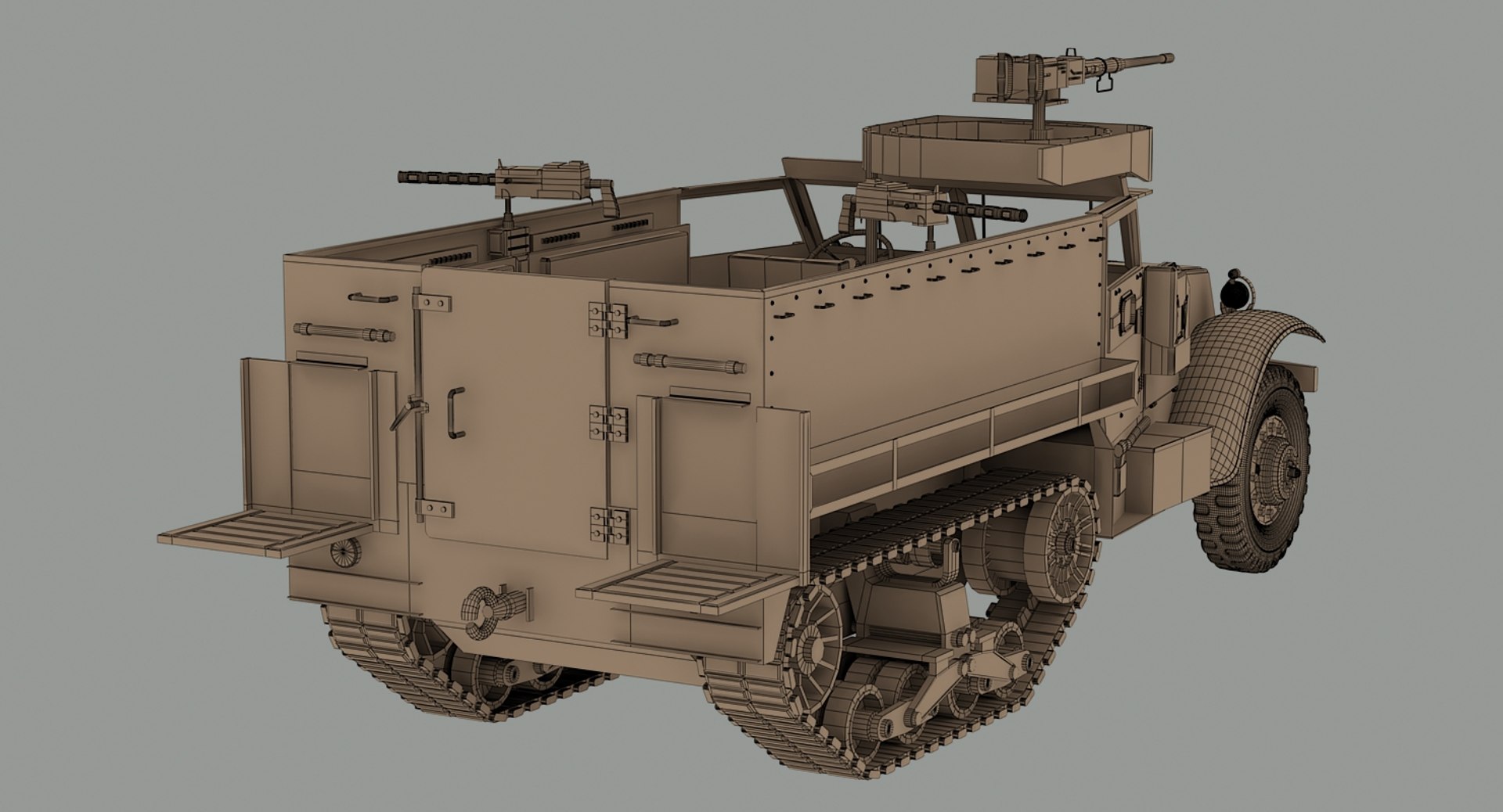 Max Ww2 M3 Half Track