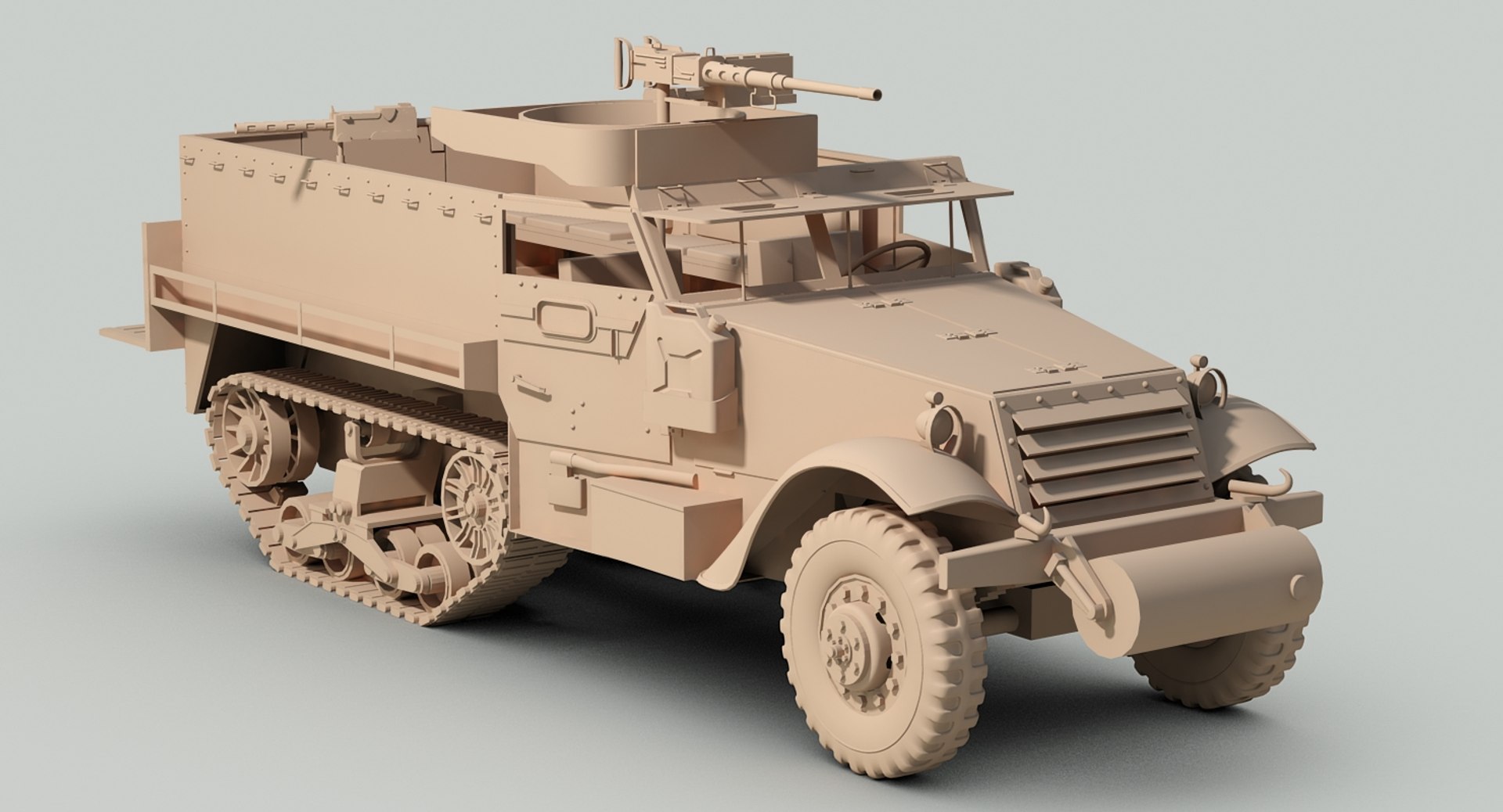 Max Ww2 M3 Half Track