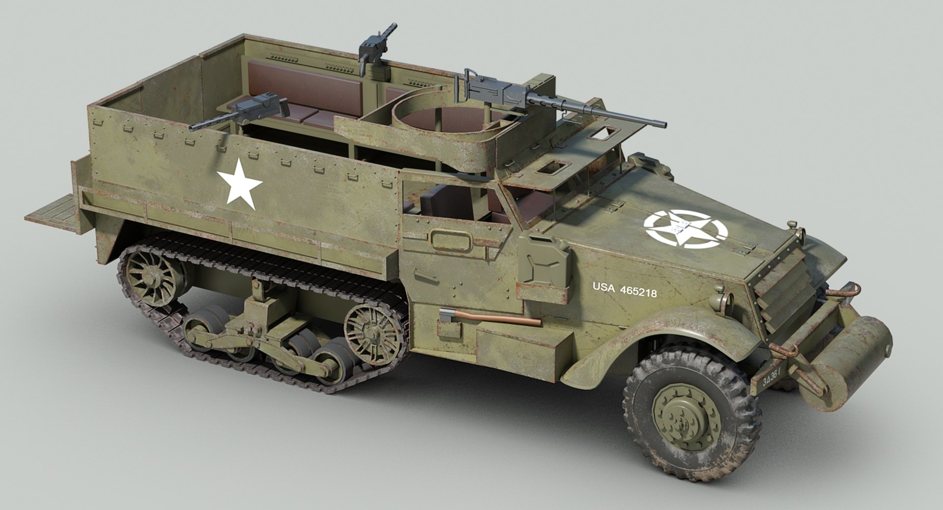 Max Ww2 M3 Half Track