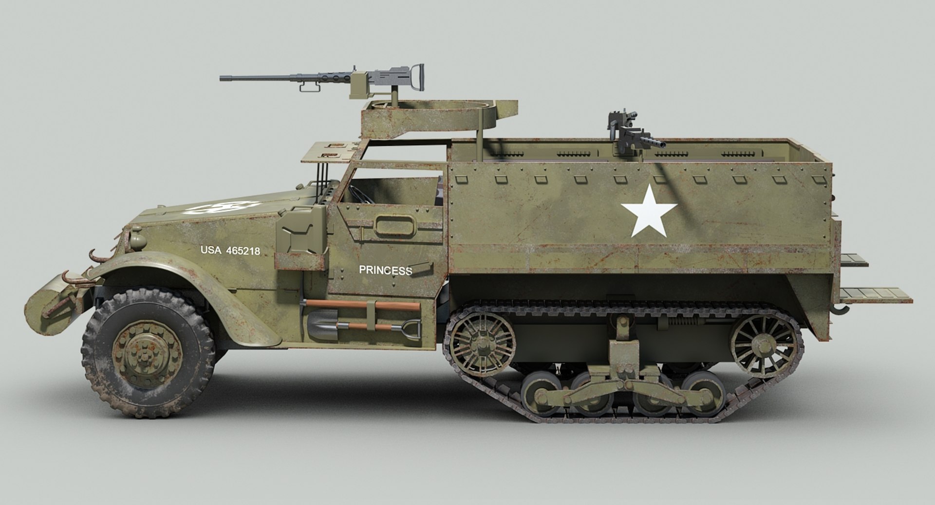 Max Ww2 M3 Half Track