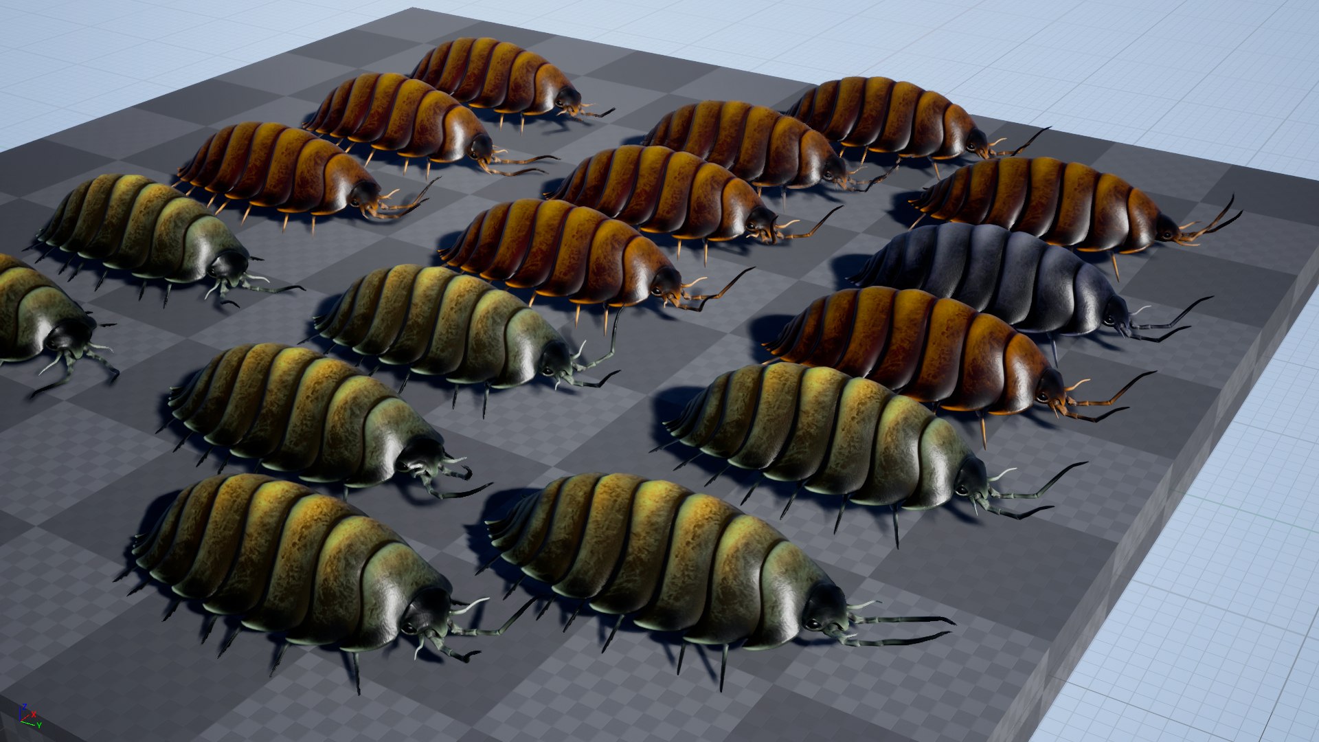 3D Woodlouse Insect1 Model - TurboSquid 2126207