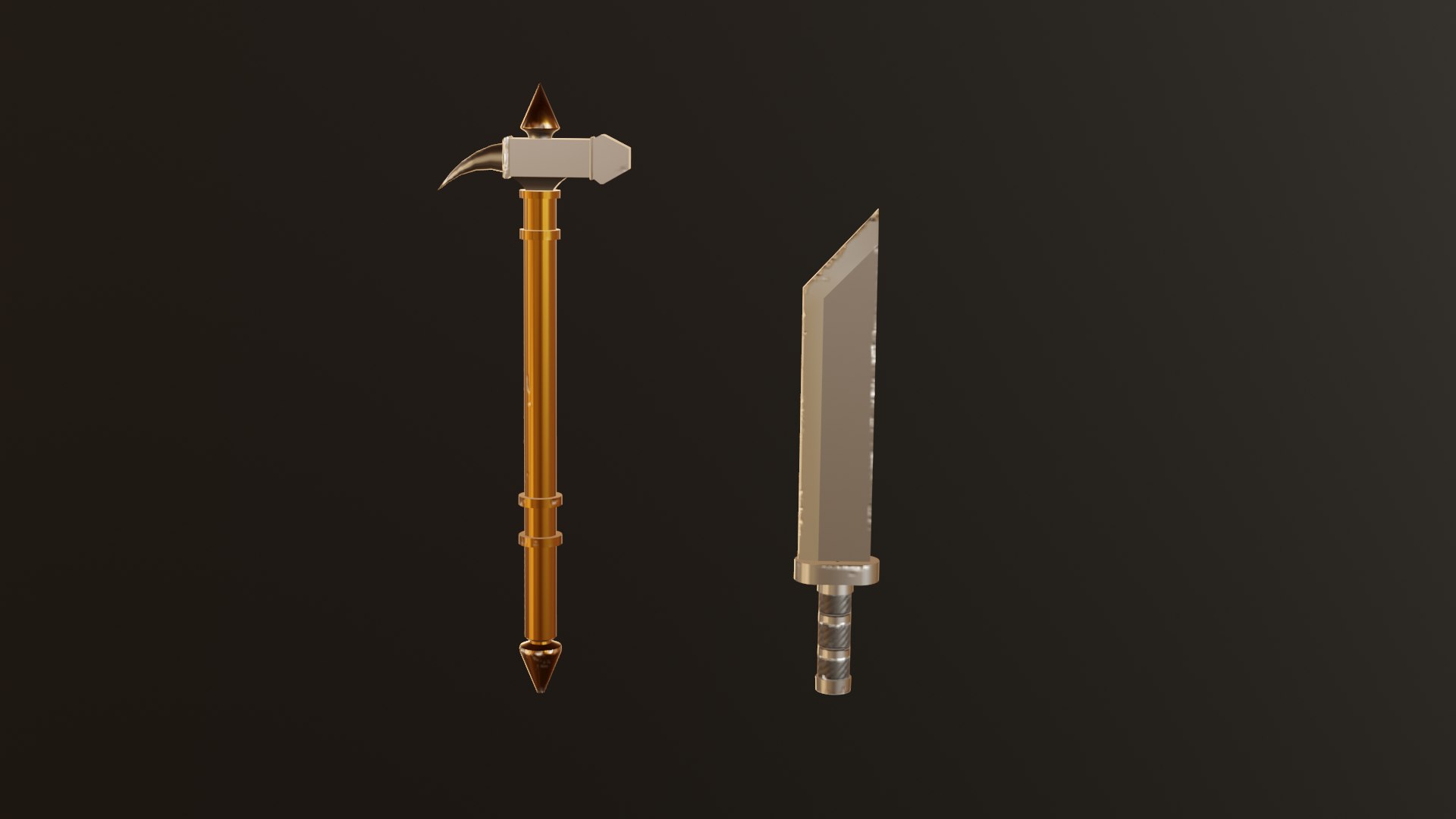 Collection Of Swords 3D Model - TurboSquid 2075355