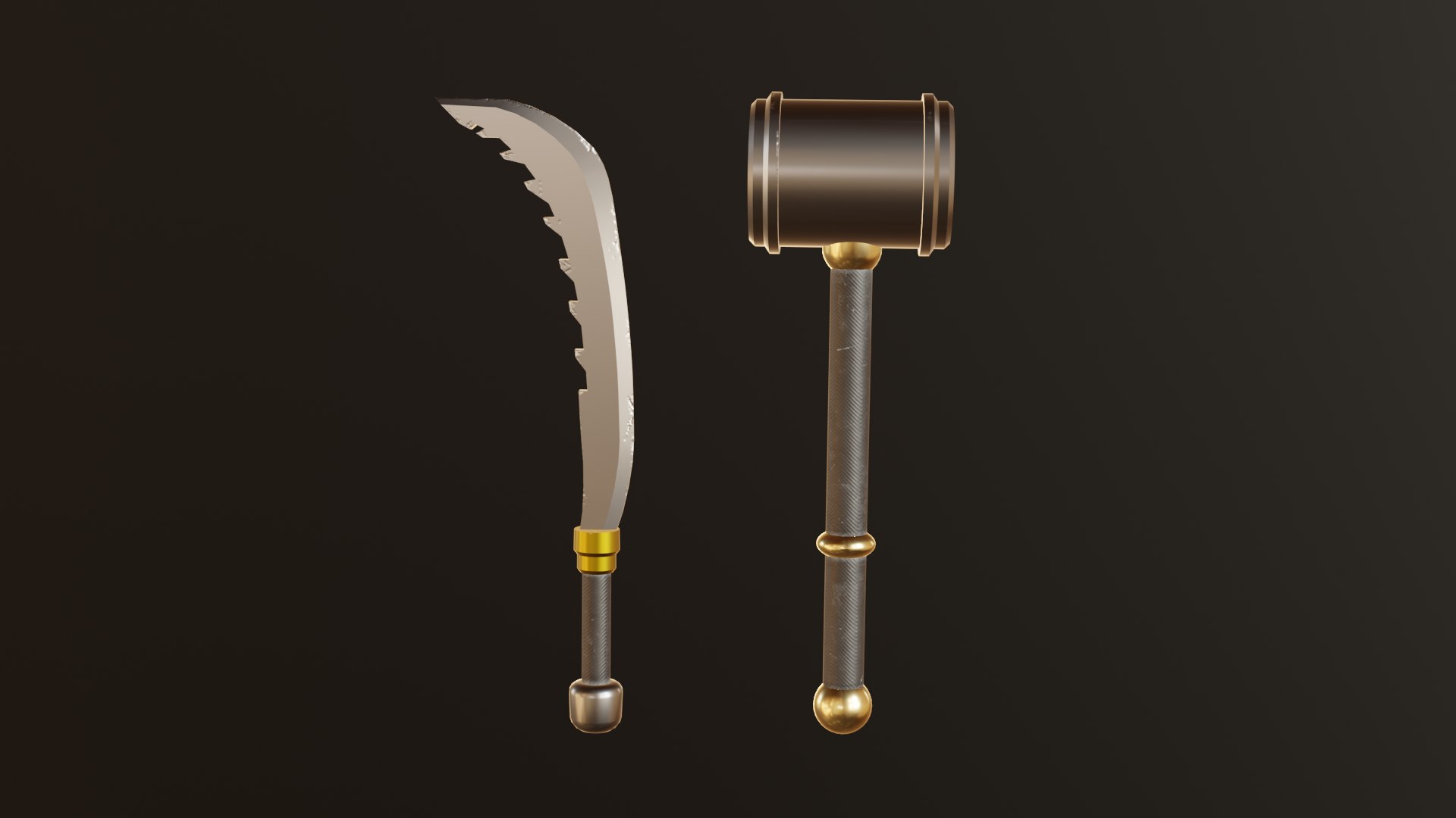 Collection Of Swords 3D Model - TurboSquid 2075355