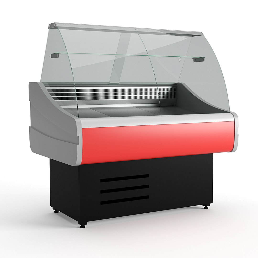 Refrigerator showcase cryspi 3D model - TurboSquid 1576156