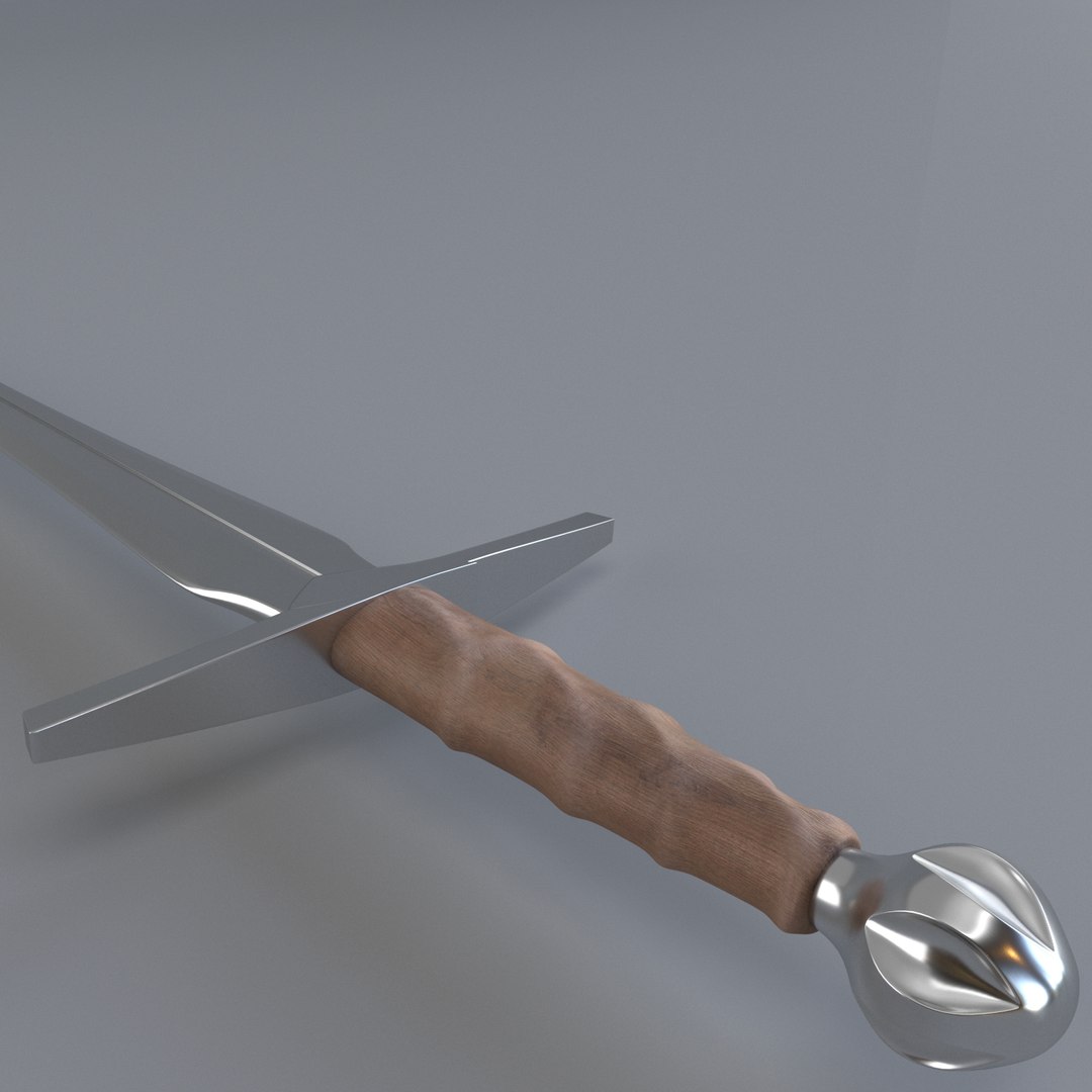 Leaf Sword 3D Model - TurboSquid 1339320