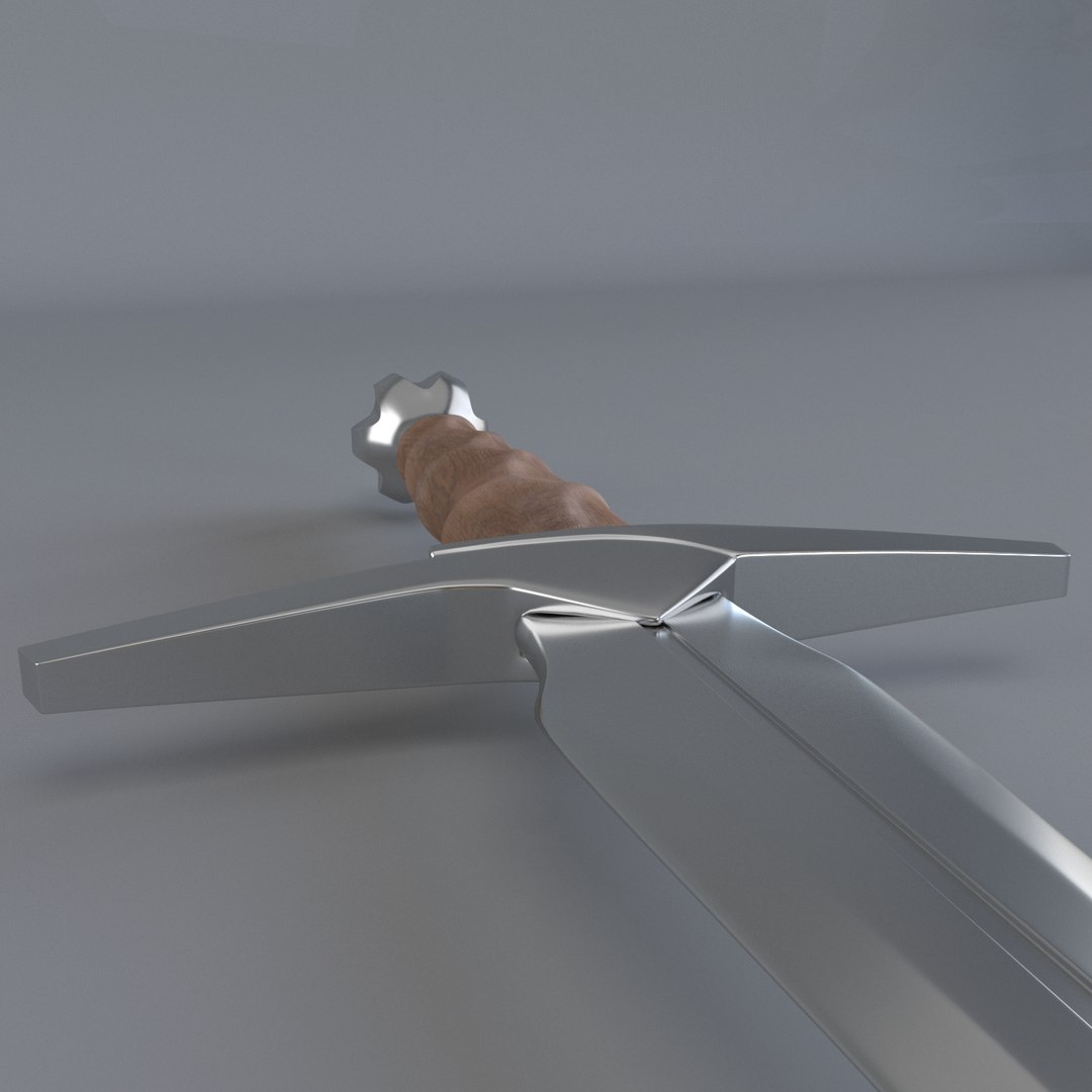 Leaf Sword 3D Model - TurboSquid 1339320