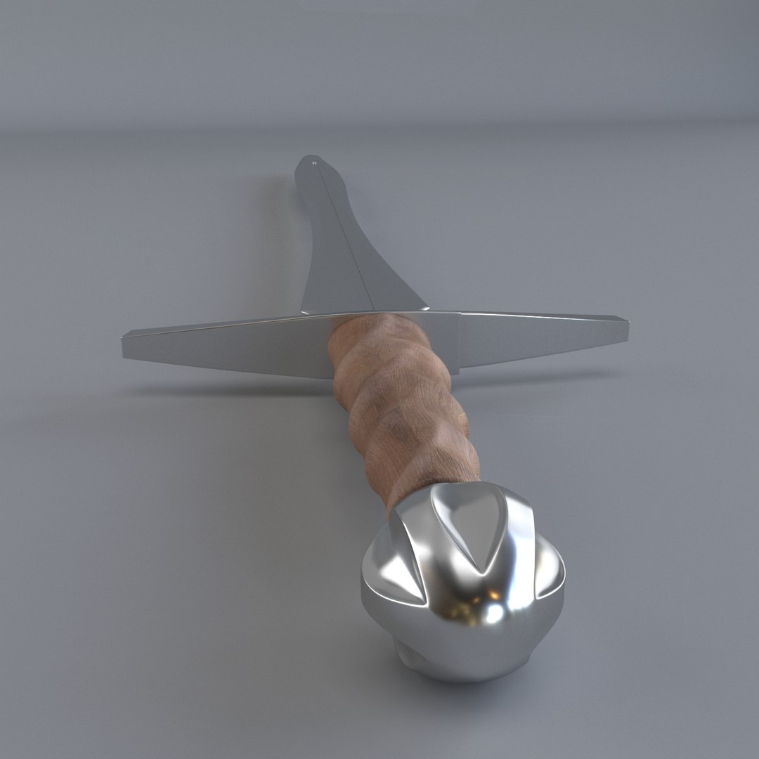 Leaf Sword 3D Model - TurboSquid 1339320