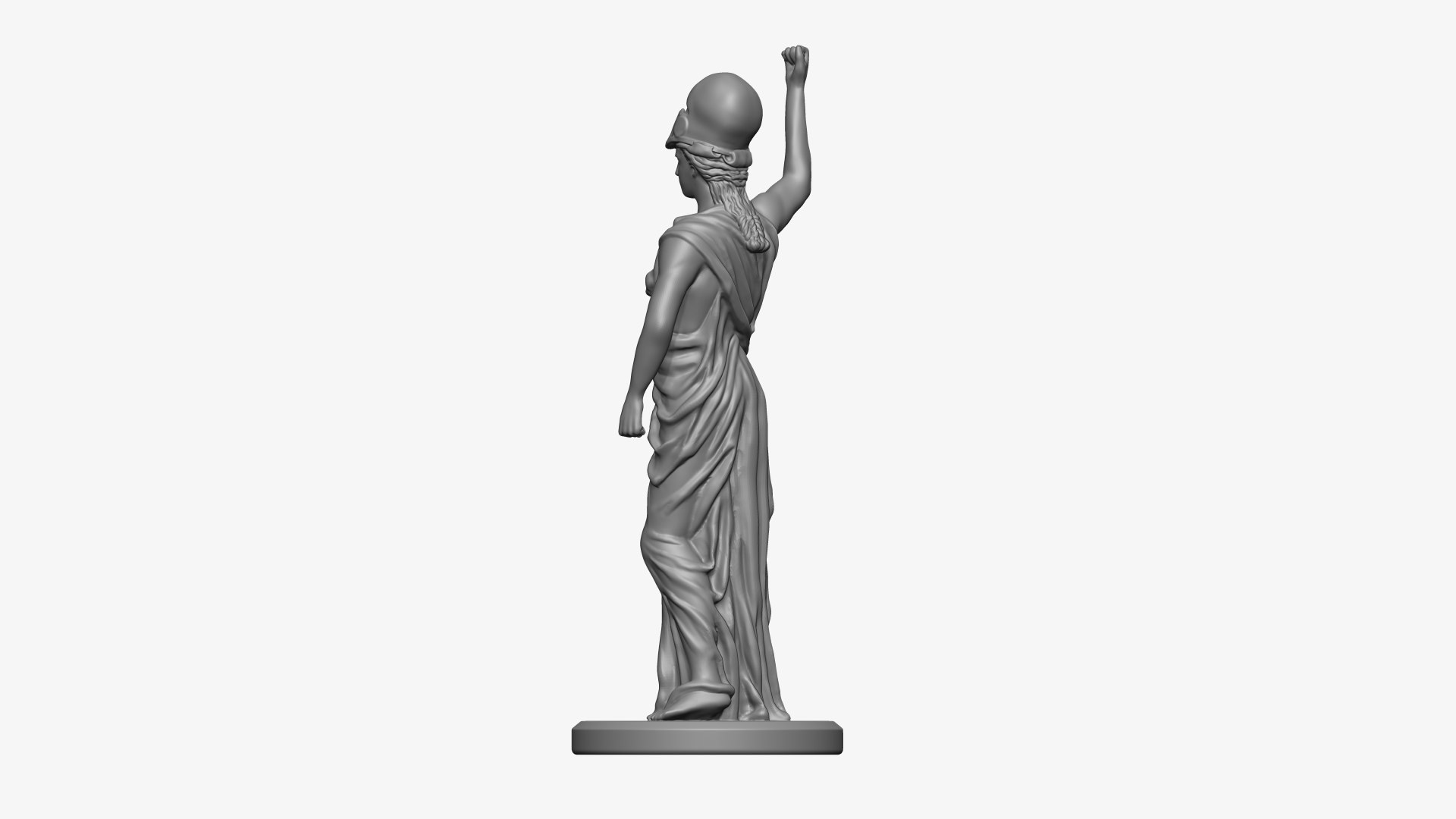 3D Athena statue 3D print model - TurboSquid 1717643