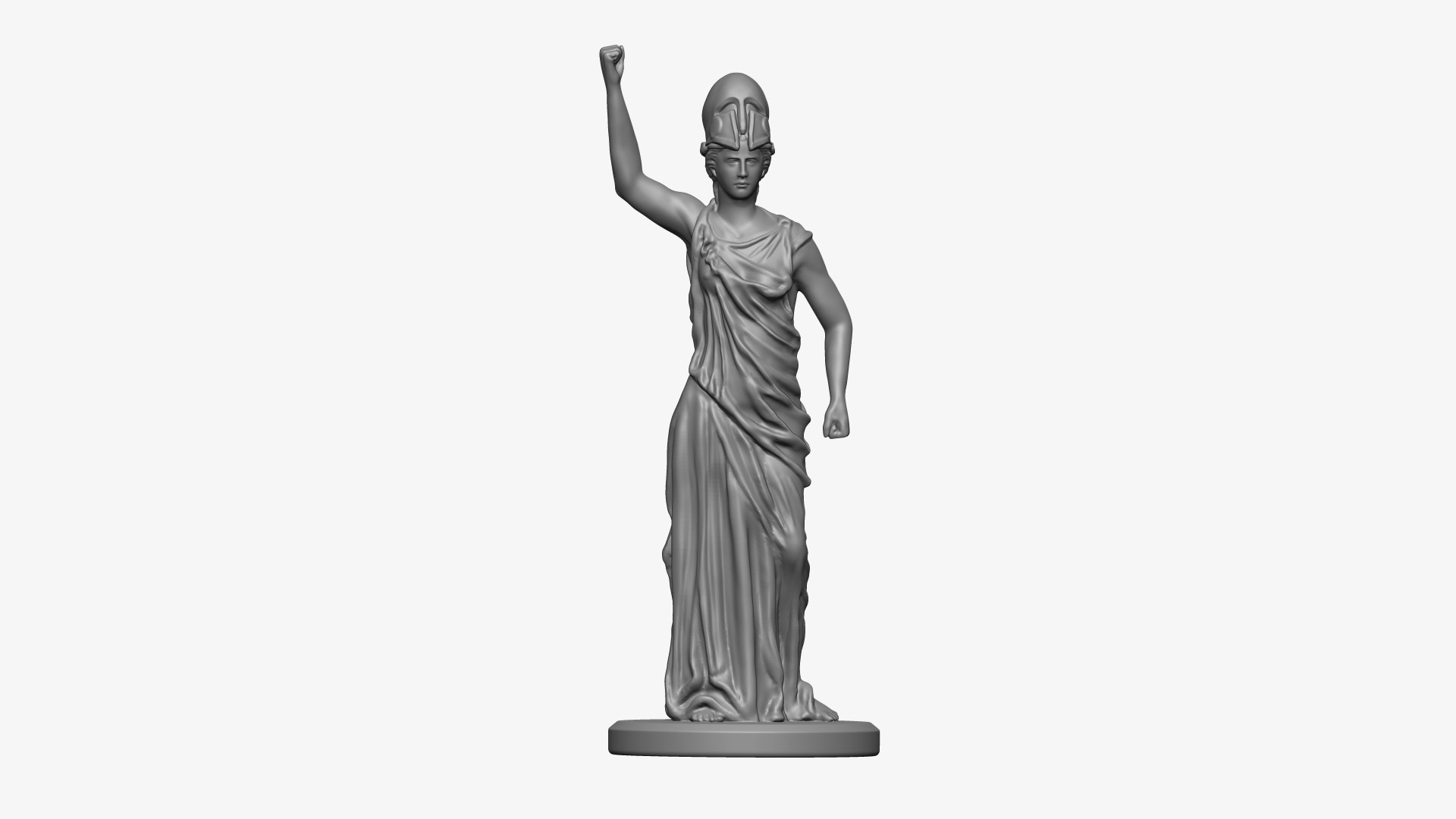 3D Athena statue 3D print model - TurboSquid 1717643