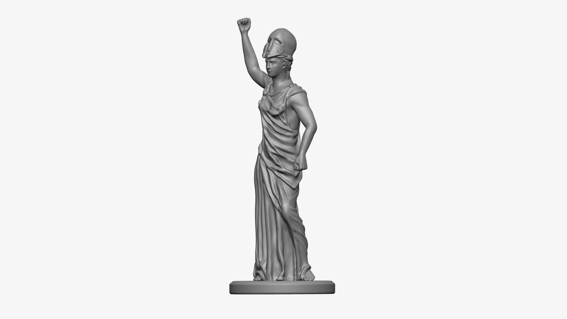 3D Athena statue 3D print model - TurboSquid 1717643