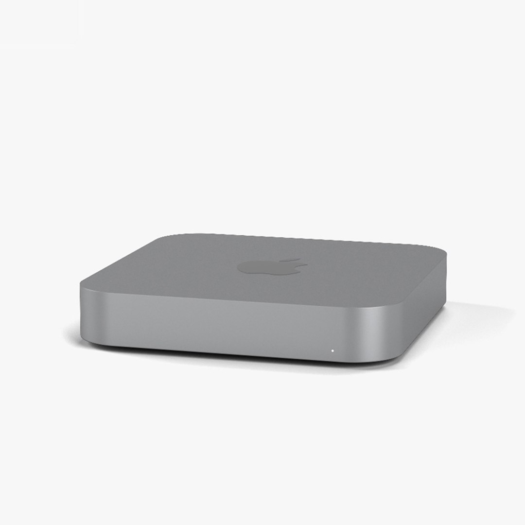 modelo 3d Apple Mac mini 2020 M1 Plata - TurboSquid 1676334