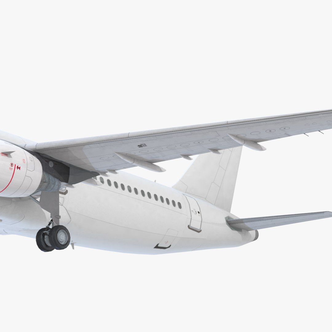 3D Model A321 Generic White - TurboSquid 1410337