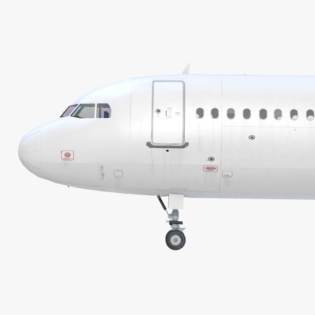 3D Model A321 Generic White - TurboSquid 1410337