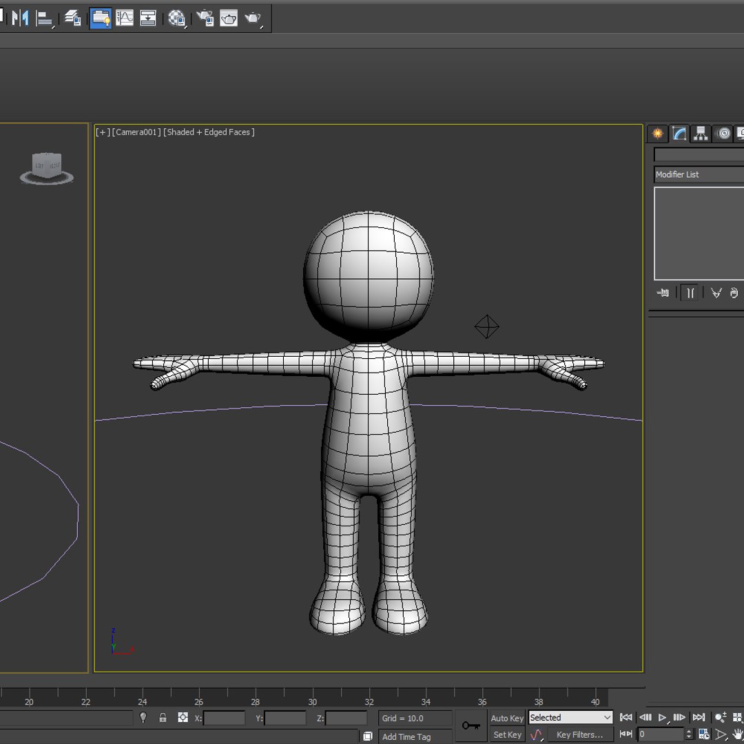 Stickman Character 3D - TurboSquid 1570215