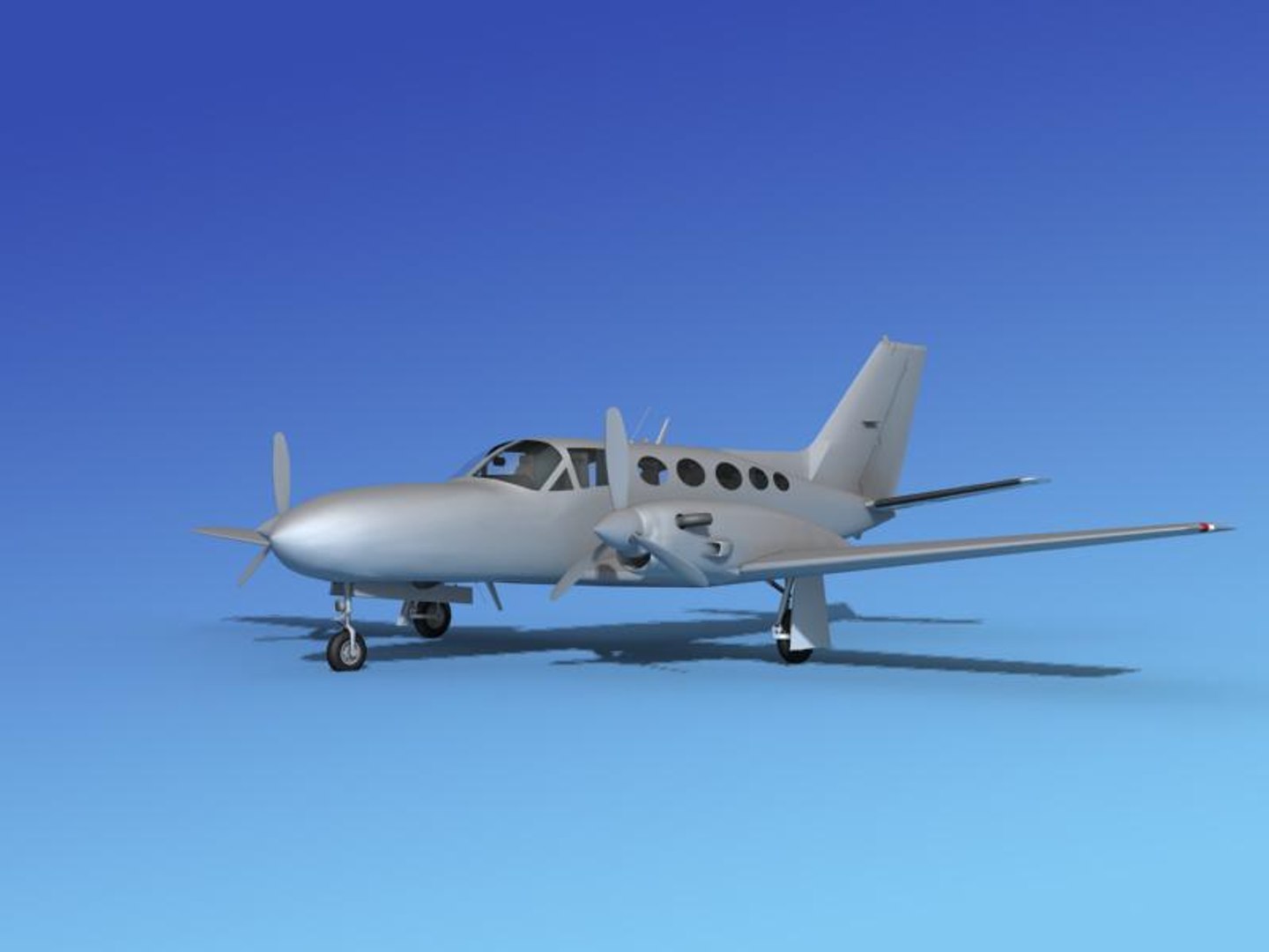 3d Scale Cessna 425 Conquest Model