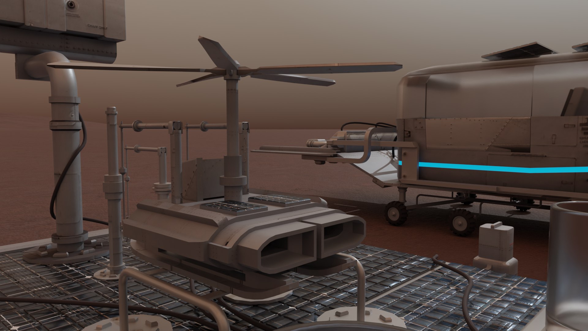 3D Model Mars Rover And Vehicles - TurboSquid 1950770