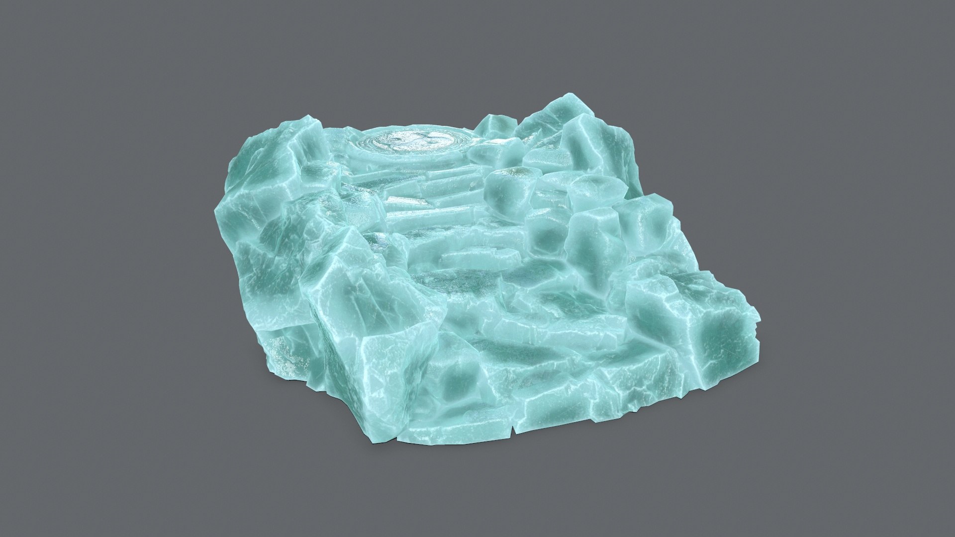 3D Model Ice Temple - TurboSquid 2290908