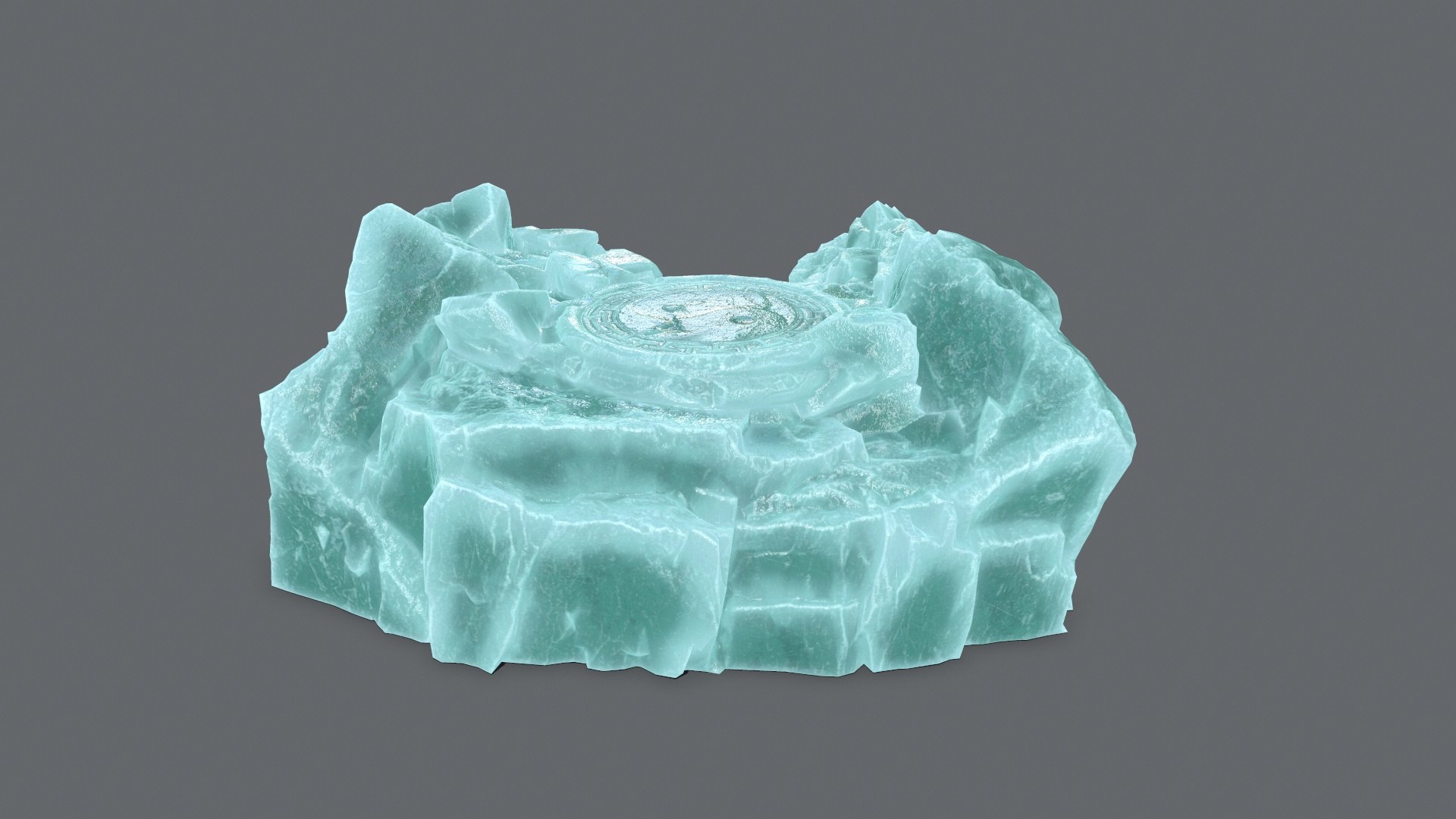 3D Model Ice Temple - TurboSquid 2290908