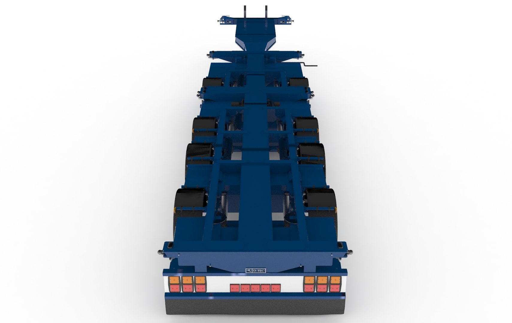 3d model of d-tec chassis