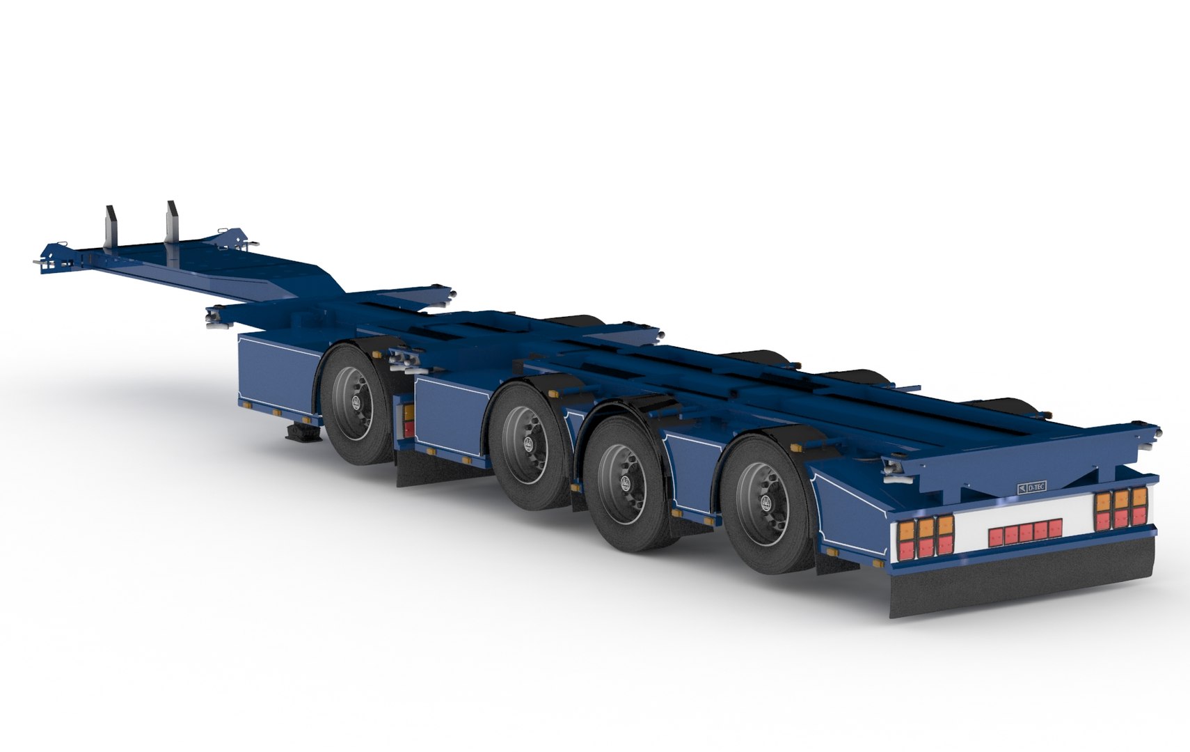 3d model of d-tec chassis