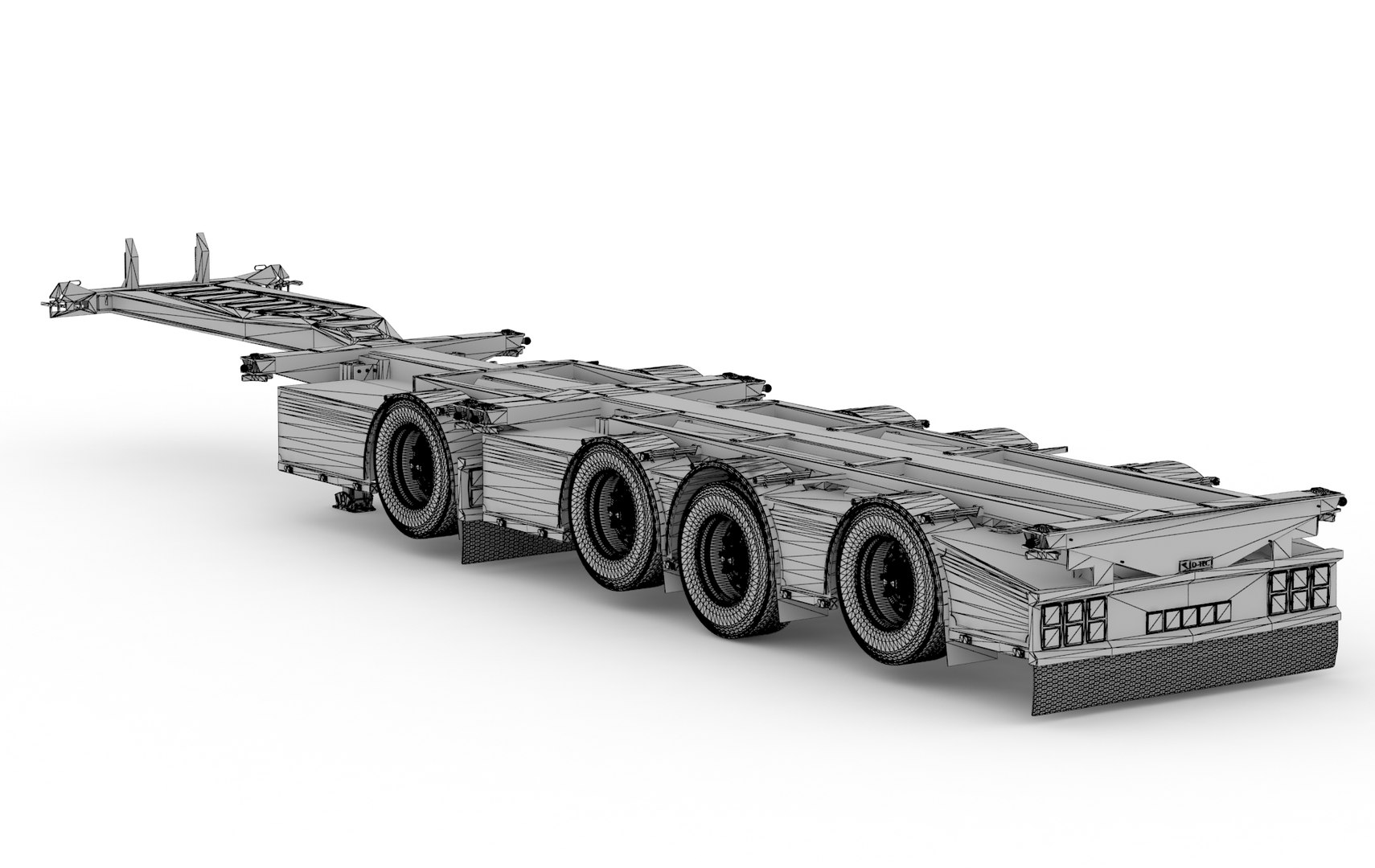 3d model of d-tec chassis