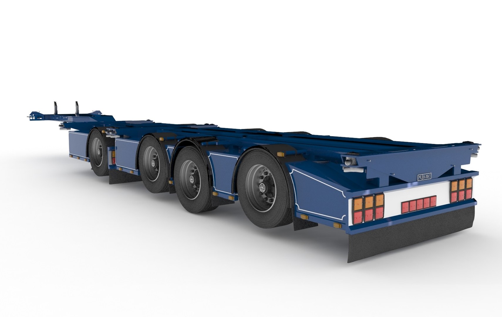 3d model of d-tec chassis