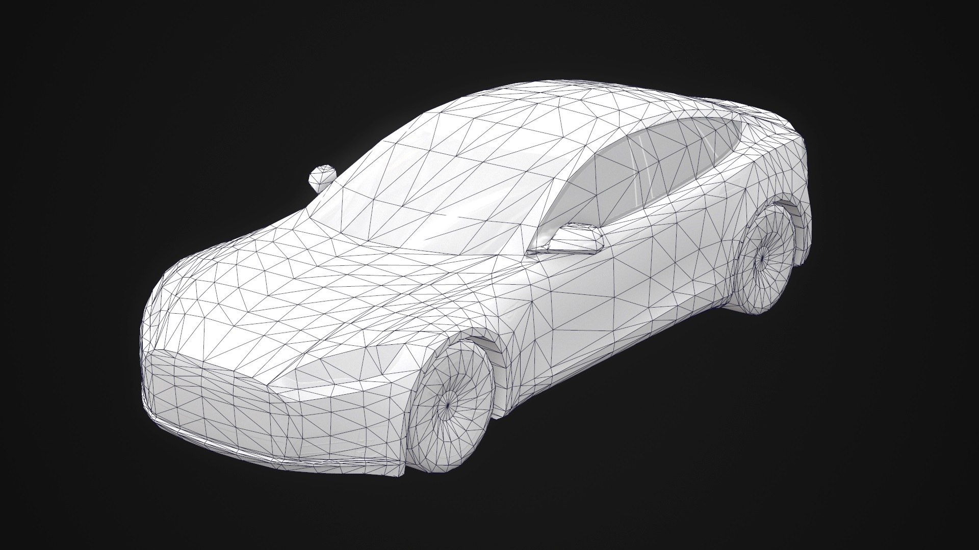 3d model pack low-poly tesla s
