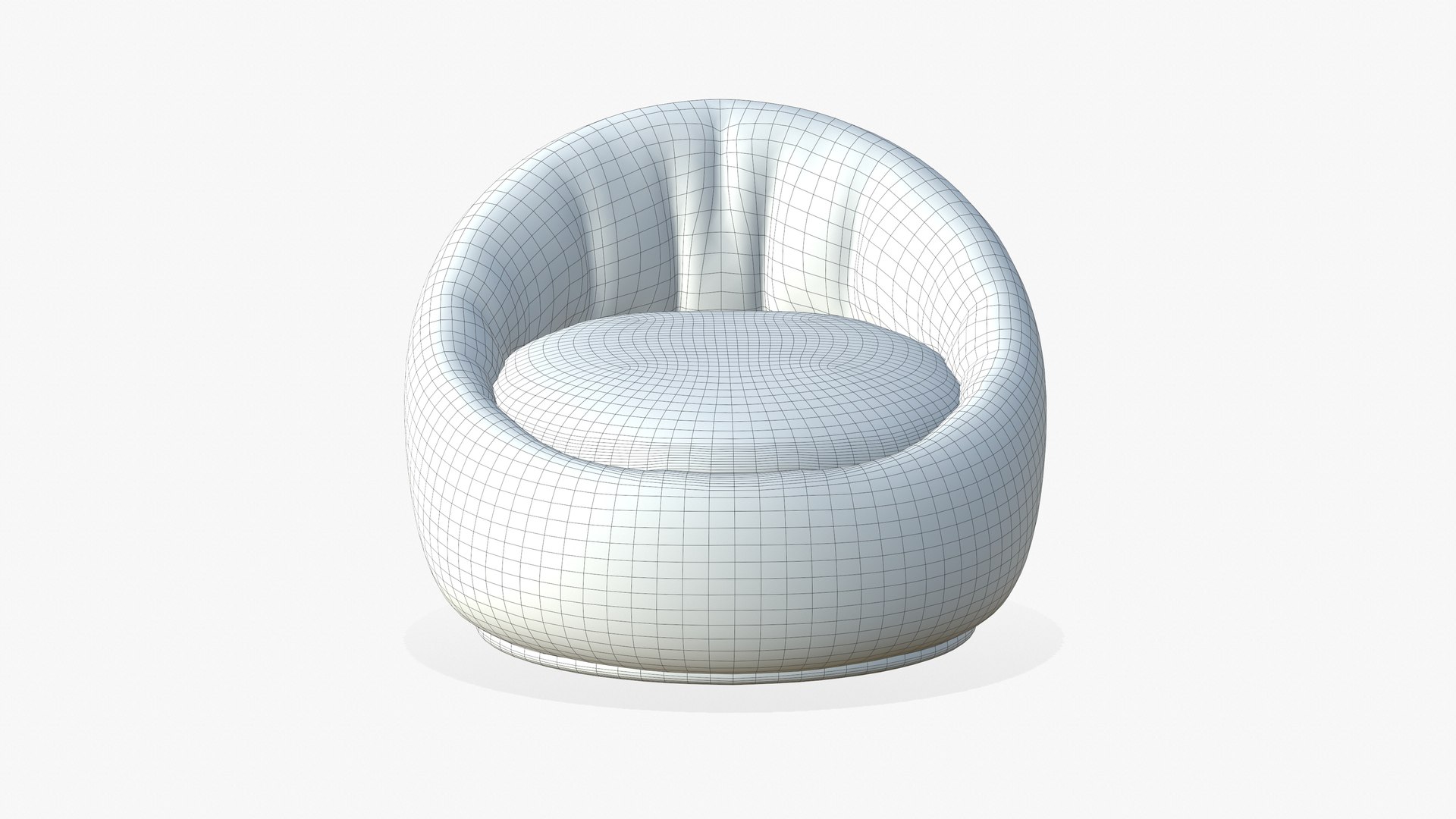 3D Chesterfield Leather Bench With Brown Sofa model - TurboSquid 1904560