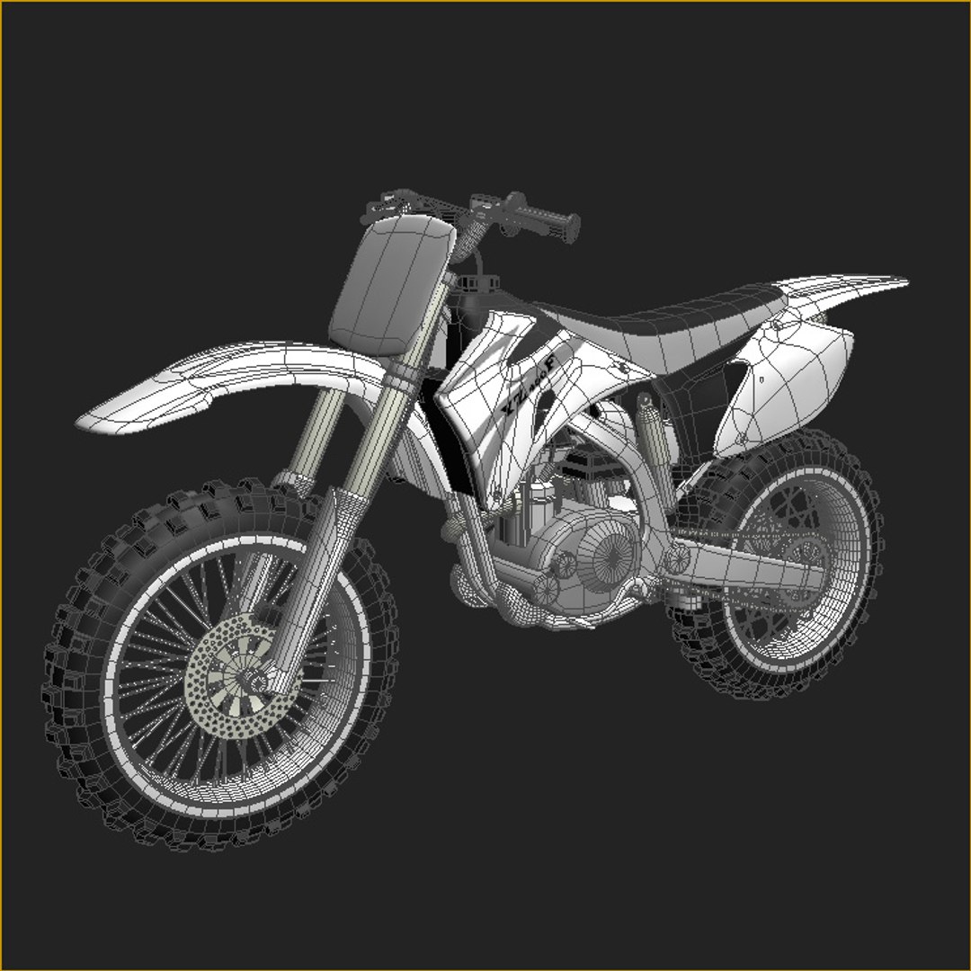 3ds Max Yamaha Bike