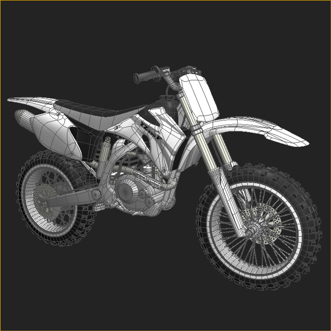 3ds Max Yamaha Bike