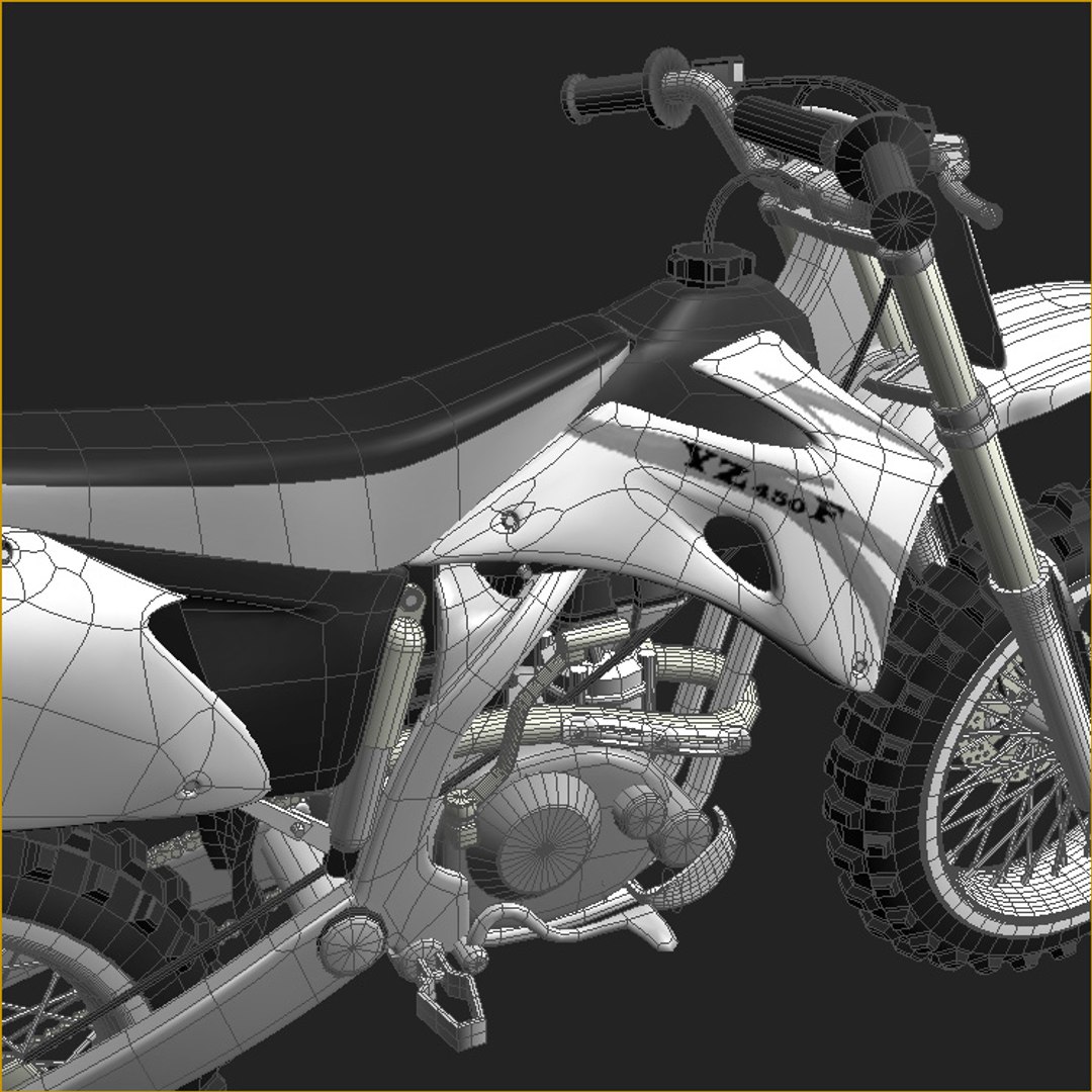 3ds Max Yamaha Bike
