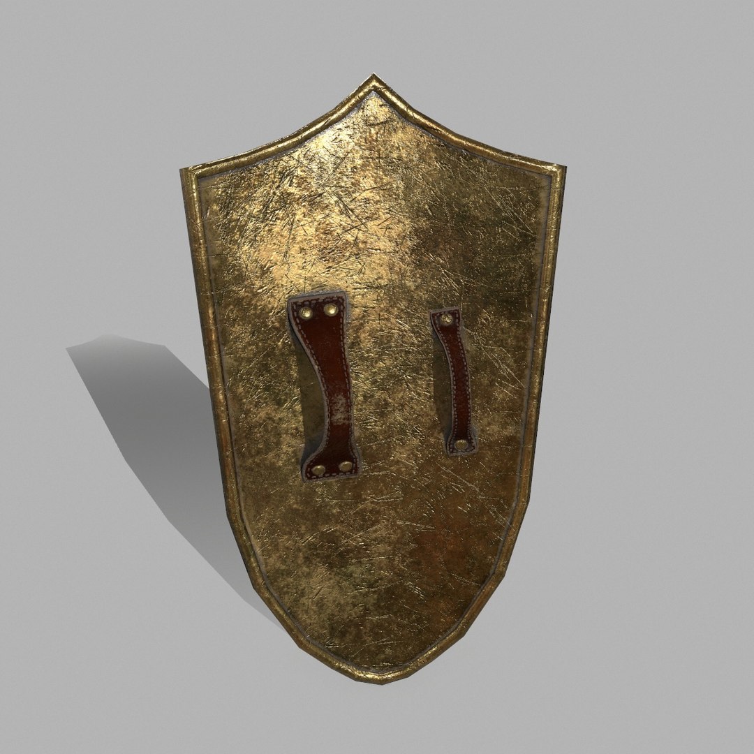 3D Shield - TurboSquid 1352028