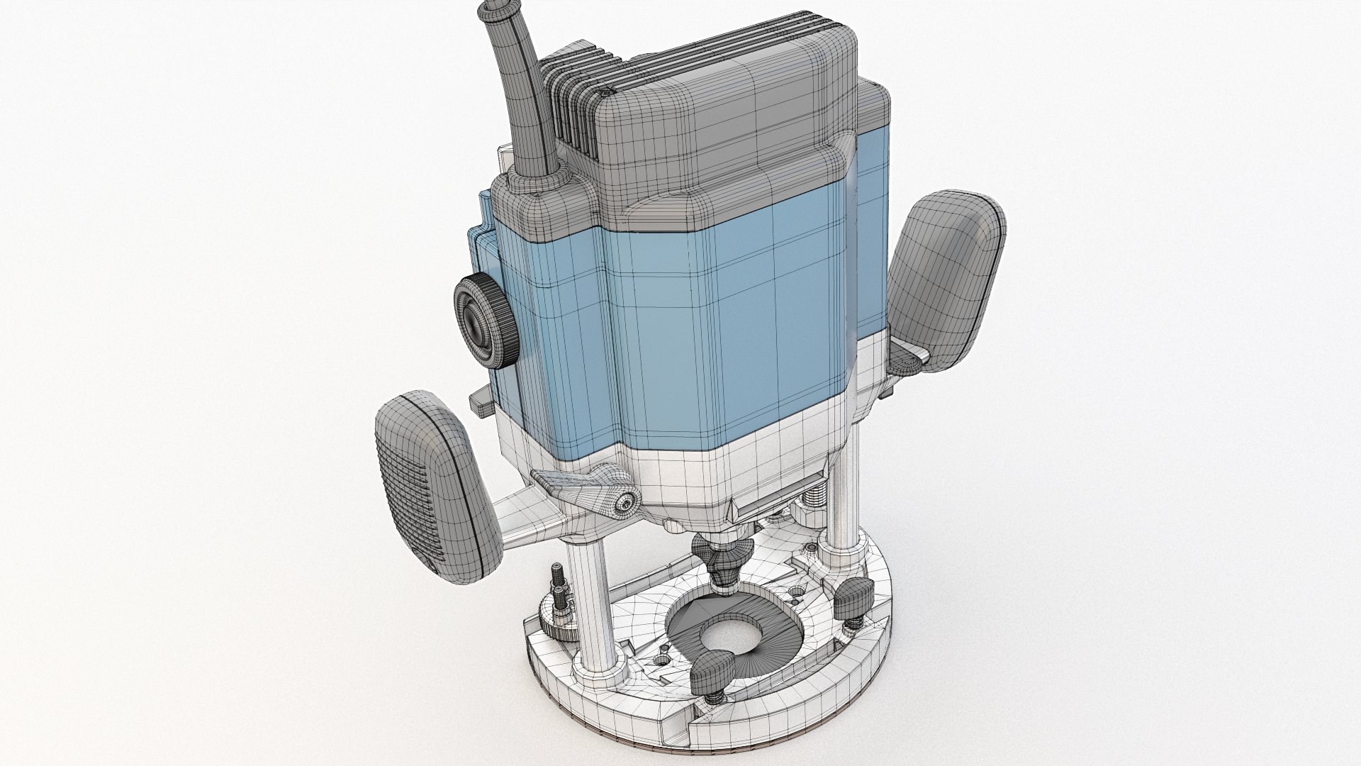 Wood Router Model - TurboSquid 1529538