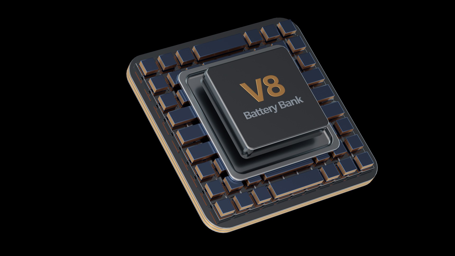 Free 3D Battery Chip Model Single Component - TurboSquid 2252944