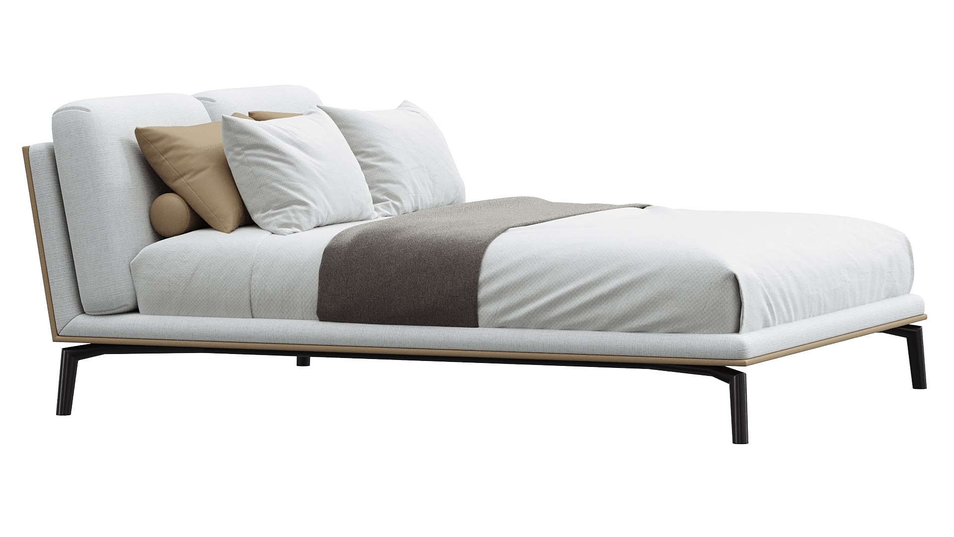 3D Model Cosily Bed By Sicis - TurboSquid 2187035