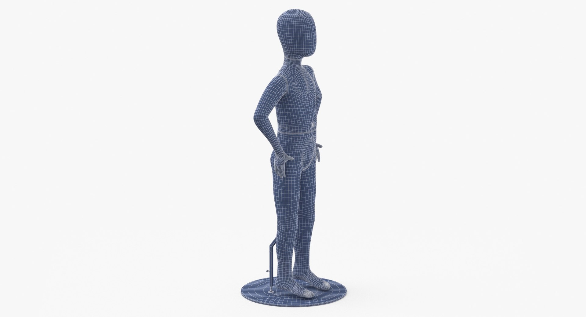 Clothing Mannequins Modular 07 3D Model - TurboSquid 1969411