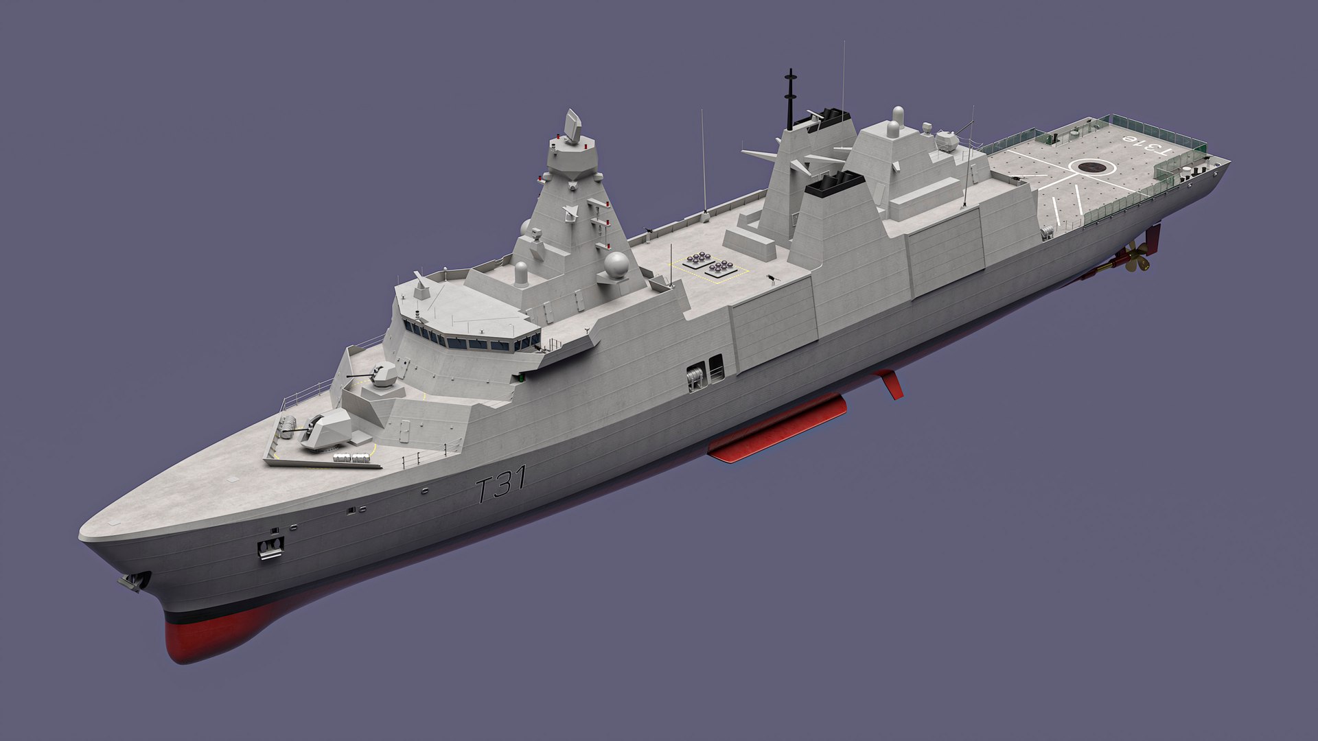 Type 31 Frigate Model - TurboSquid 2265692