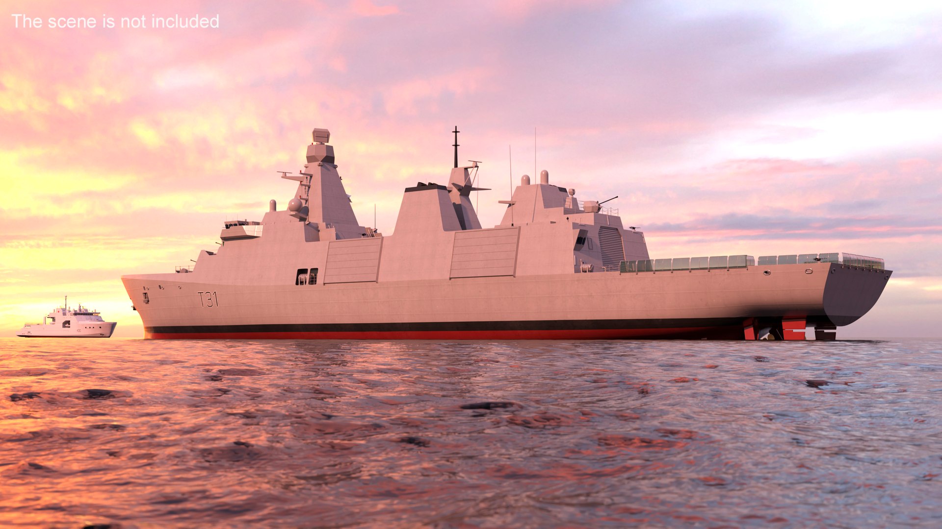 Type 31 Frigate Model - TurboSquid 2265692