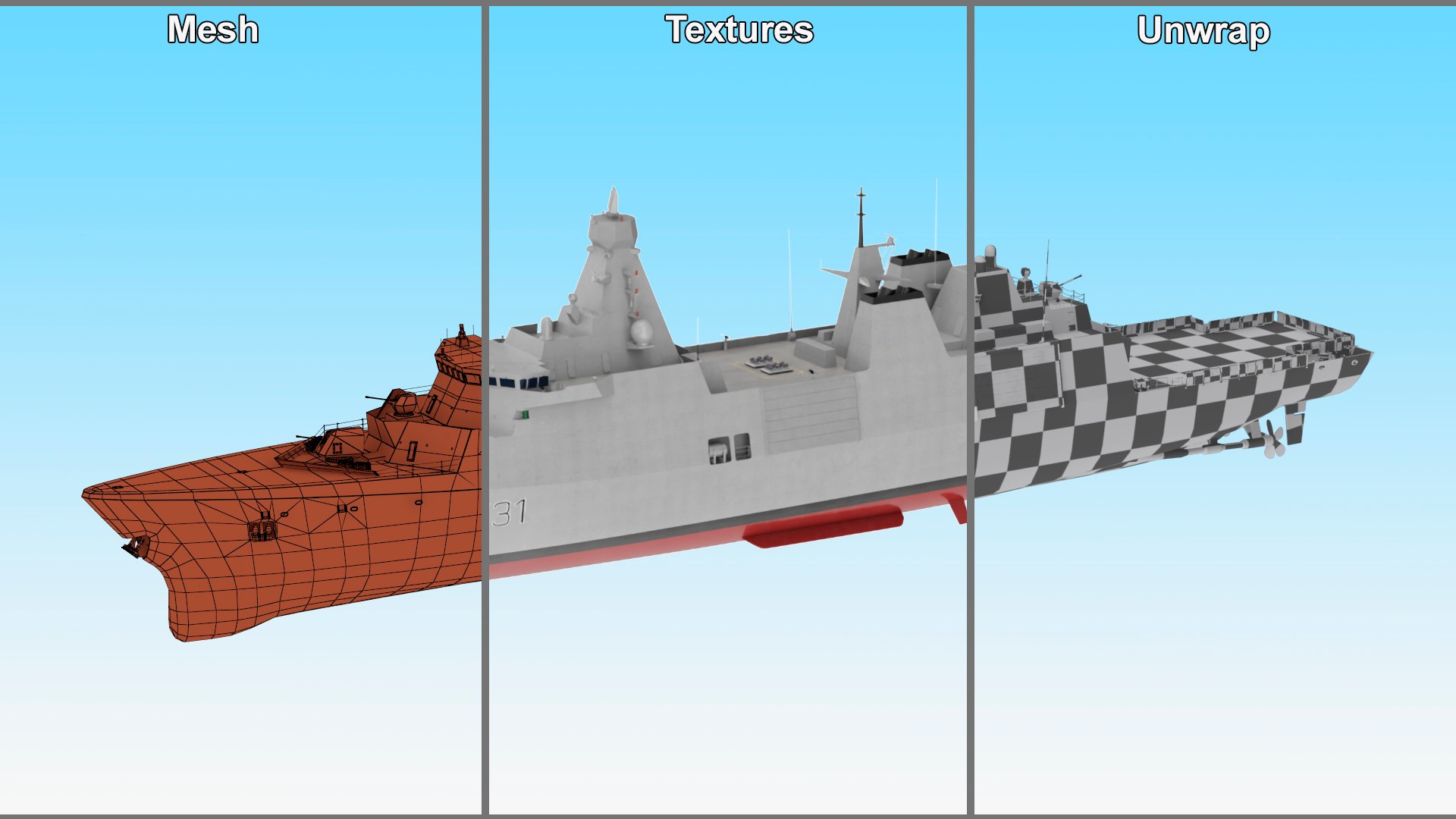 Type 31 Frigate Model - TurboSquid 2265692