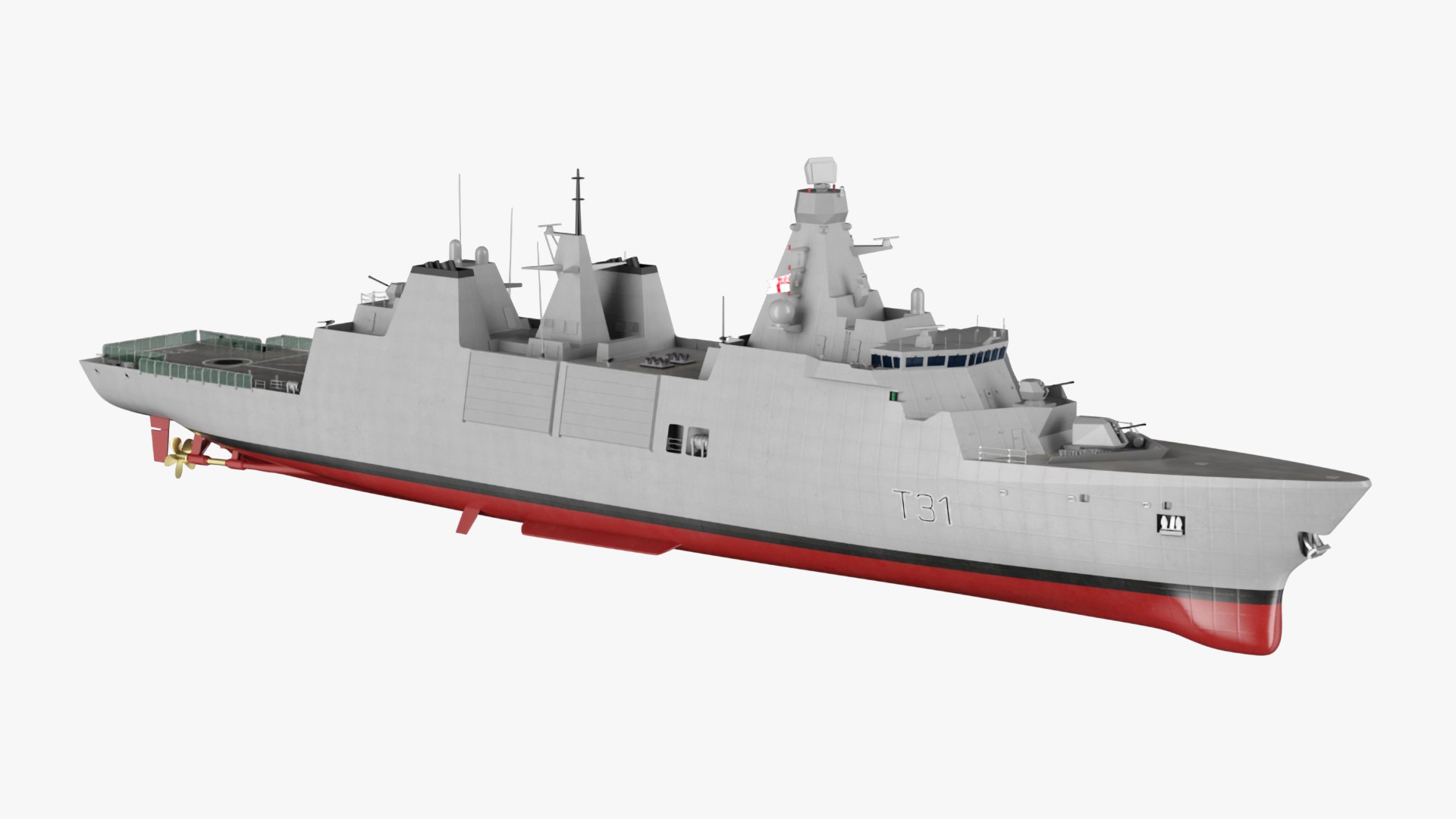 Type 31 Frigate Model - TurboSquid 2265692