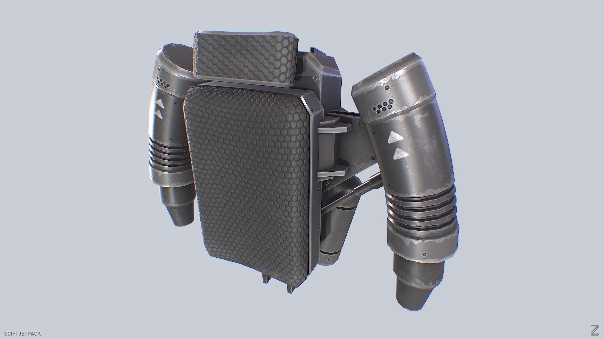 3D Model Scifi Jetpack - TurboSquid 2236368