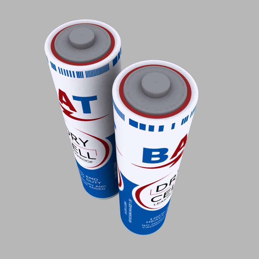 3d Dry Cell Battery