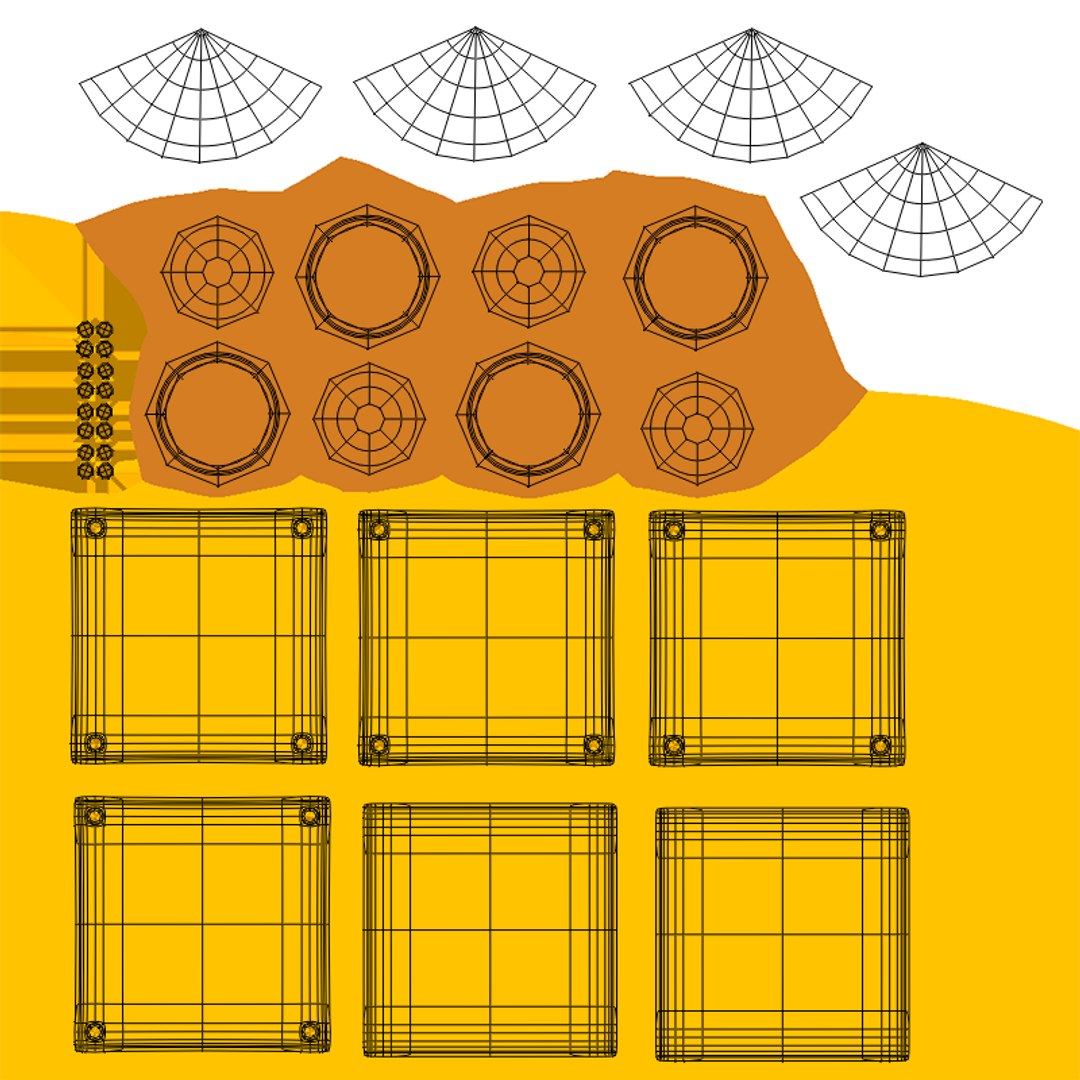3D Spiked Empty Block - Mario - TurboSquid 2209773