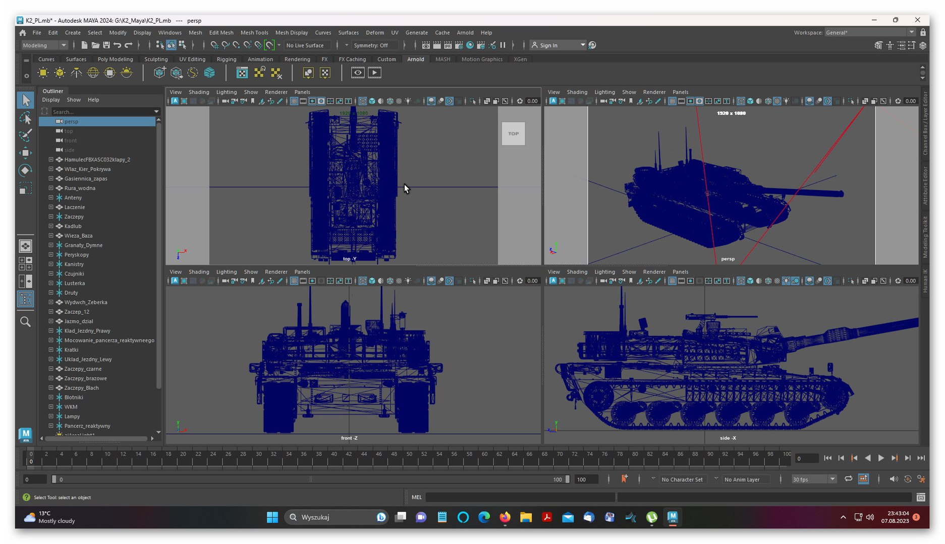 3D K2 PL Black Panther Maya model - TurboSquid 2107584