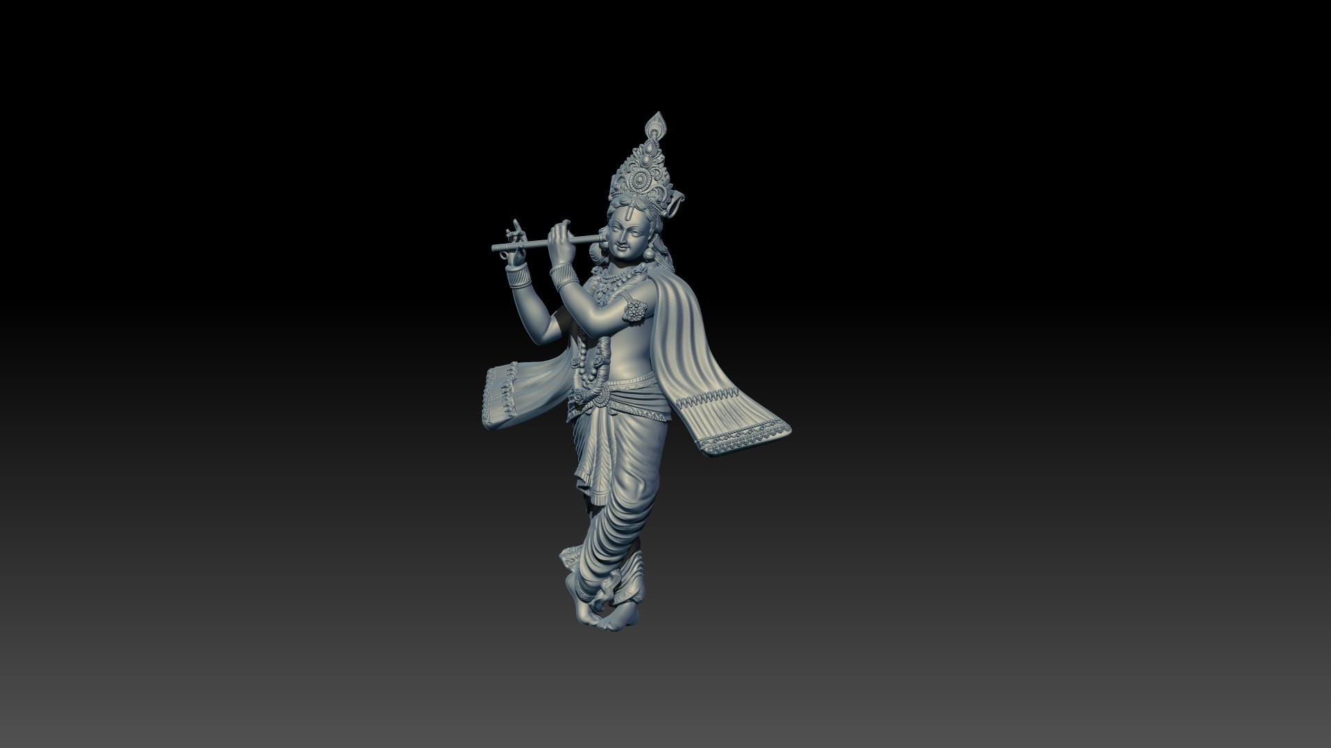 Lord Krishna 3D Model For 3D Printing Model - TurboSquid 2327590